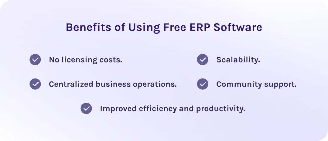 Best Free ERP Software: Open Source and Free ERP Systems Compared
