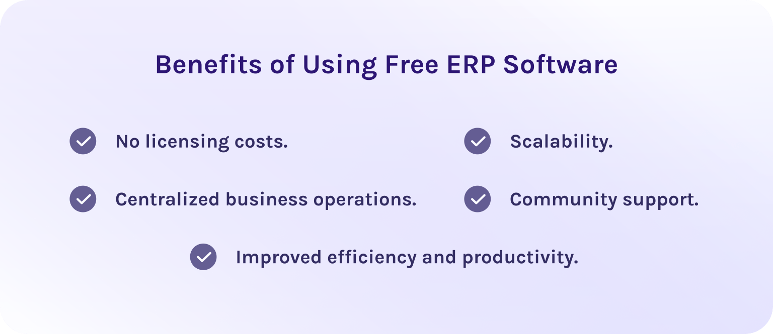 Best Free ERP Software: Open Source and Free ERP Systems Compared