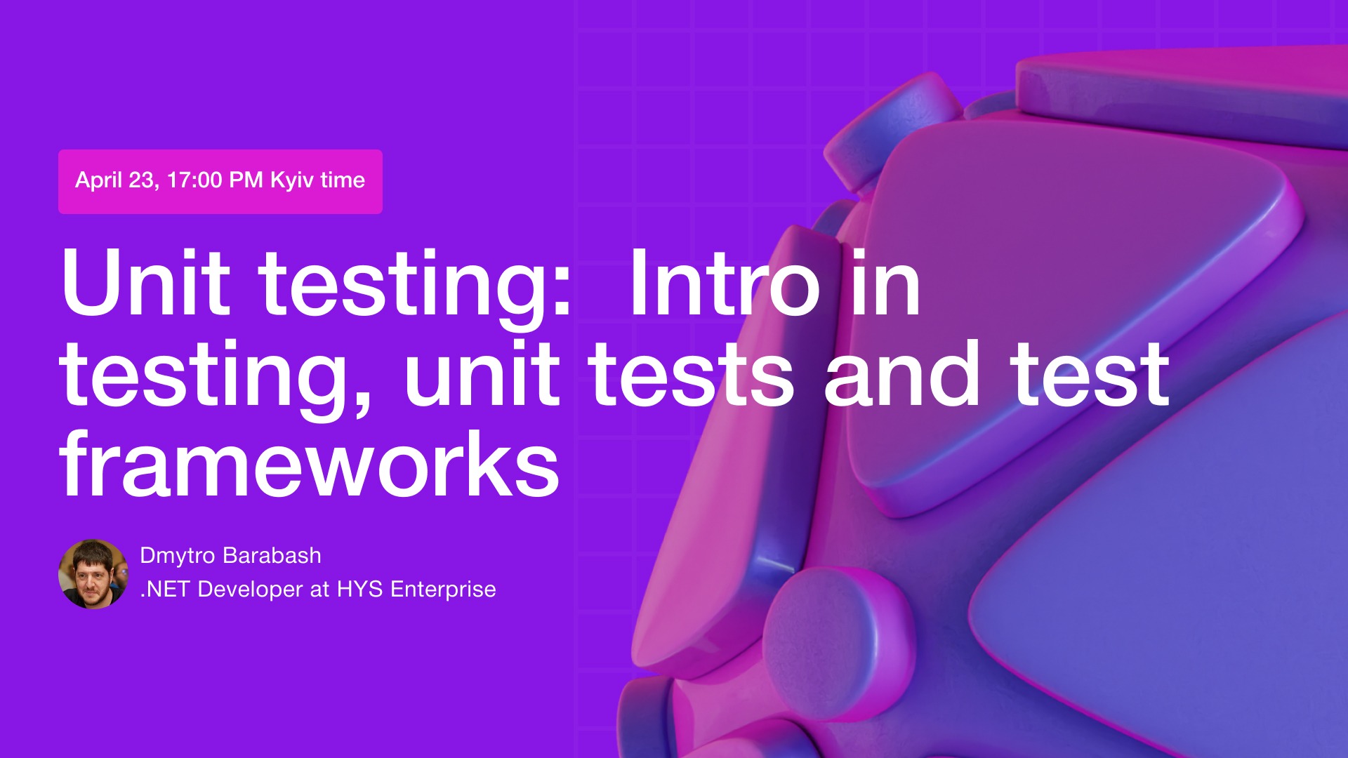 Unit testing: Intro in testing, unit tests and test frameworks Unit testing: Intro in testing, unit tests and test frameworks