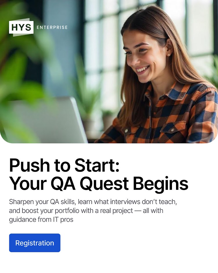 HYS Academy QA Course